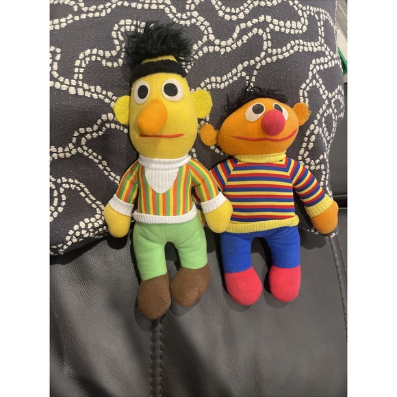 Knickerbocker | Small Pets | Vintage Rare Knickerbocker Bert And Ernie ...